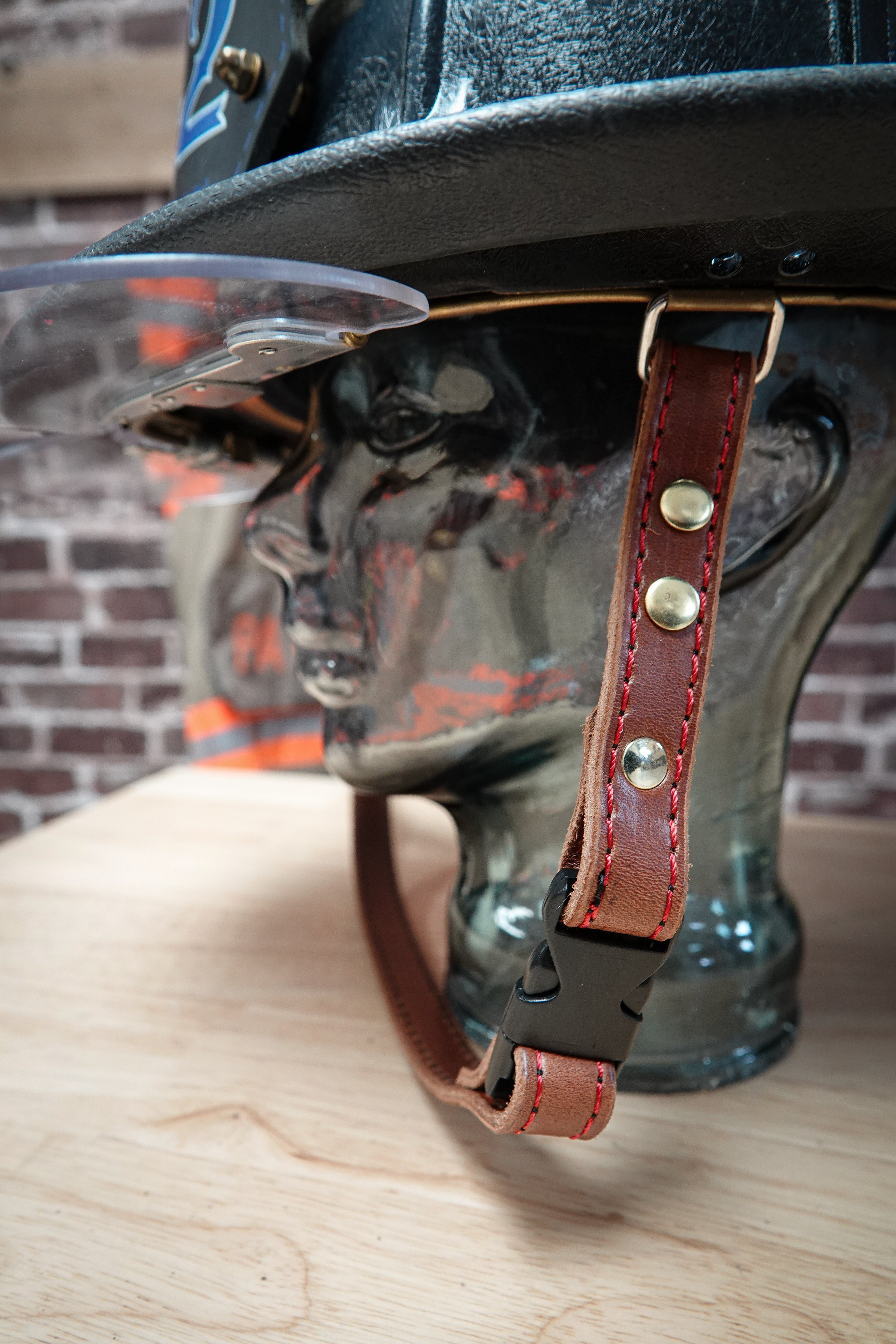 Custom Firefighter Leather Gear & Shields | Box 31 Leather – Box 31 ...