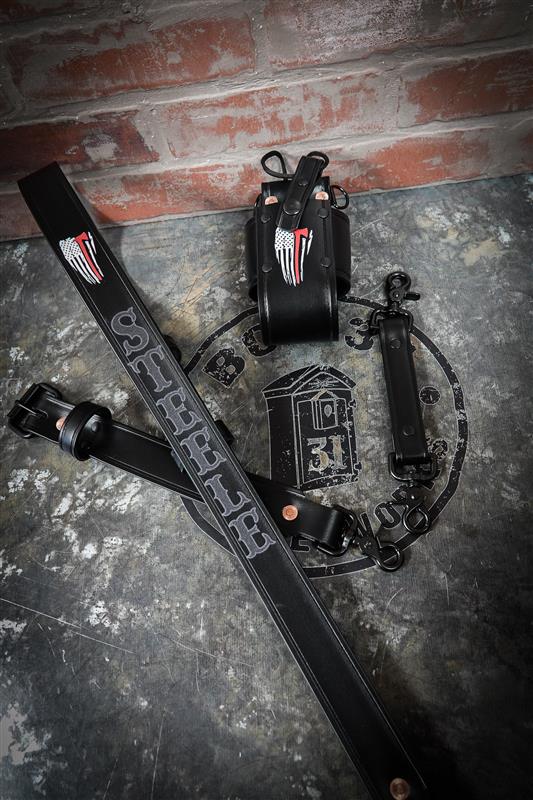 Firefighter Biothane Radio Strap – Box 31 Leatherworks