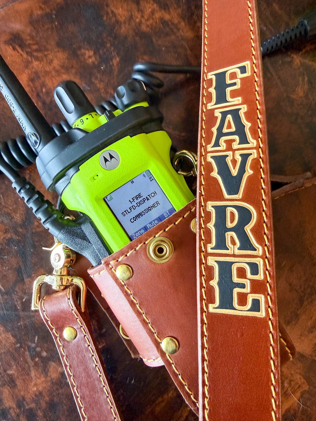 Firefighter Radio Strap– Complete Guide Leather Radio Straps by Box 31 ...